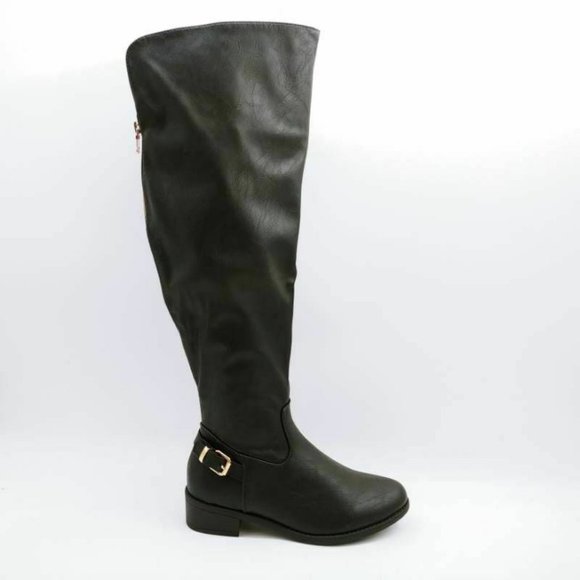 TOP Moda | Shoes | Top Moda Winston 5 Riding Boots Black Block 6 New ...